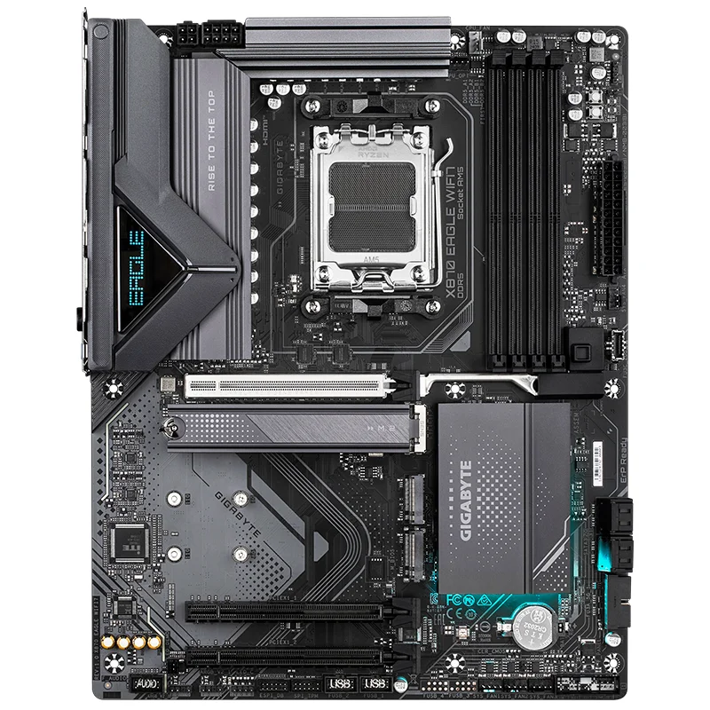 Motherboard GIGABYTE X870 EAGLE WIFI7, Chipset AMD X870, Socket AMD AM5 ...